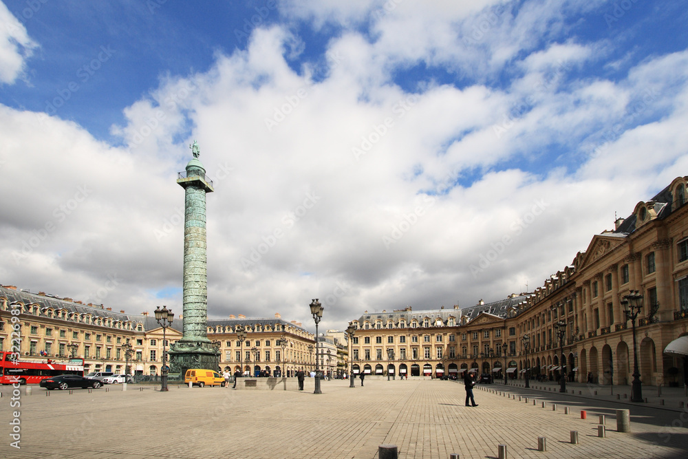 Place Vendome in Paris Stock Photo | Adobe Stock