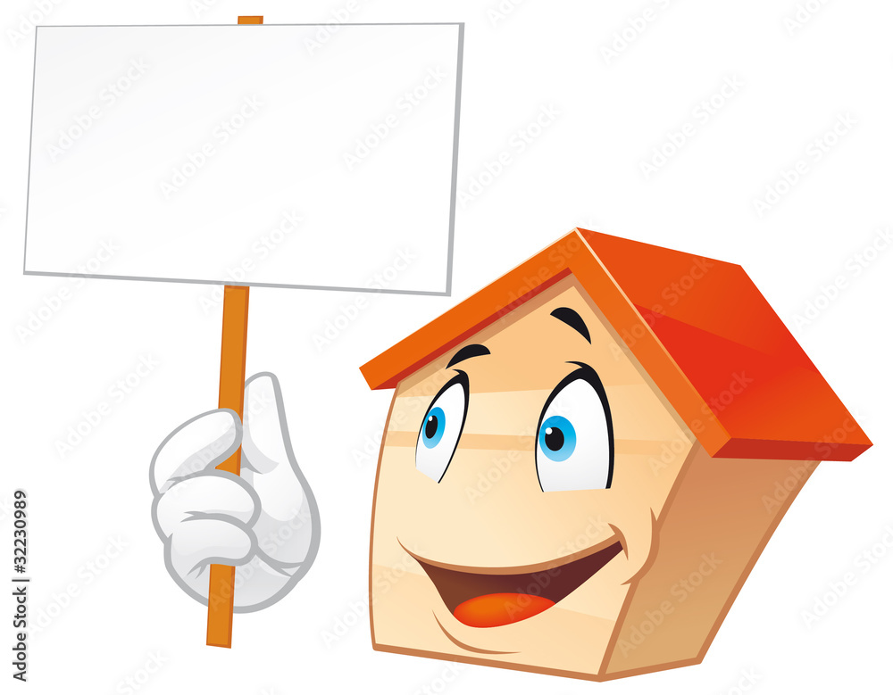 House mascot Stock Illustration | Adobe Stock