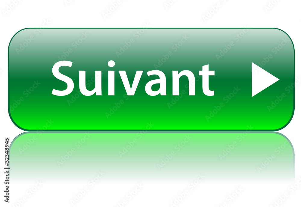 Vecteur Stock Bouton Web "SUIVANT" (confirmer continuer valider cliquer ...