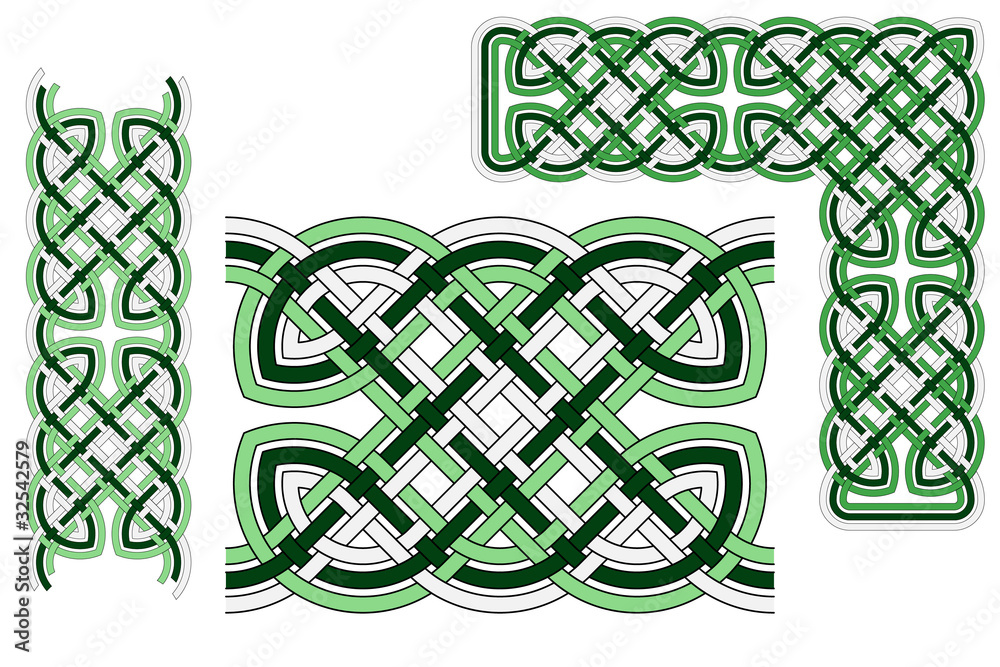 Celtic Knot Border Stock Vector | Adobe Stock