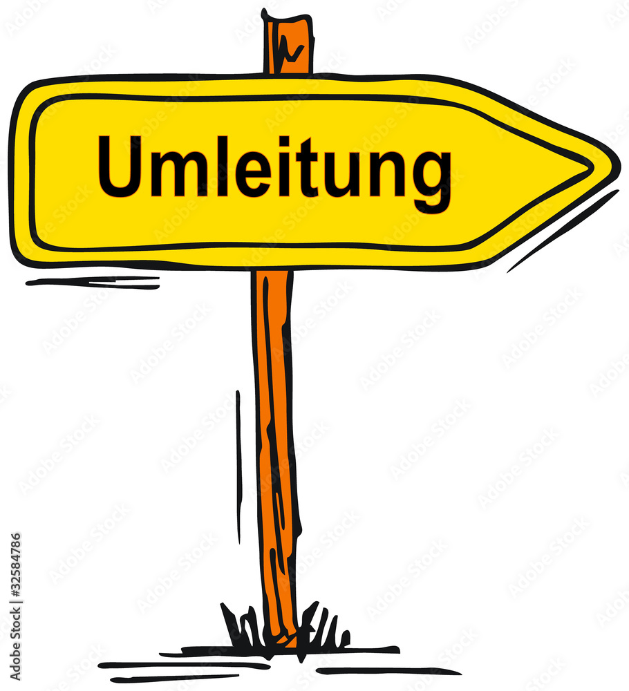 Umleitung Stock-Illustration | Adobe Stock