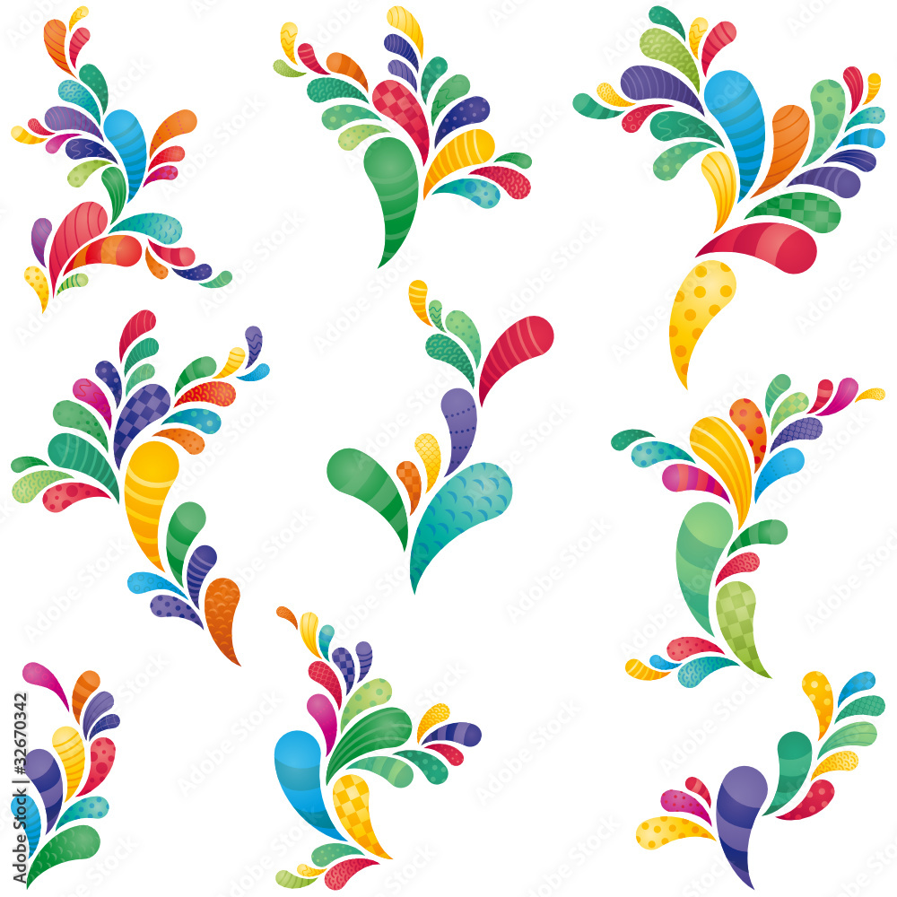 Colourful Swirls Design