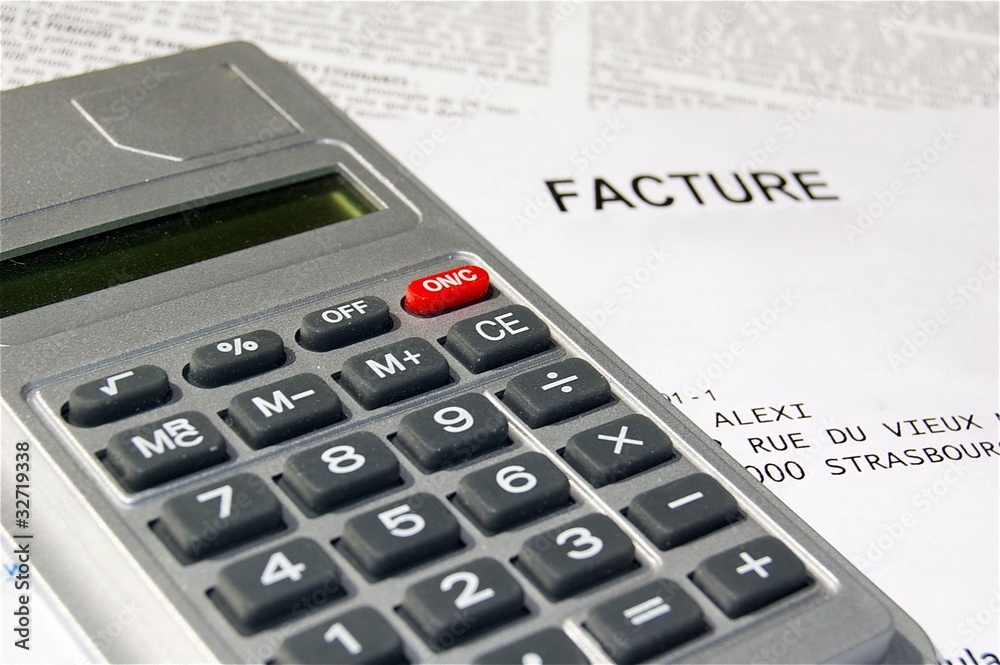 Facture Stock Photo | Adobe Stock