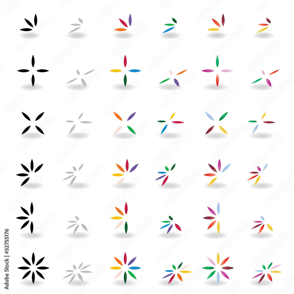 logo elements Stock Vector | Adobe Stock