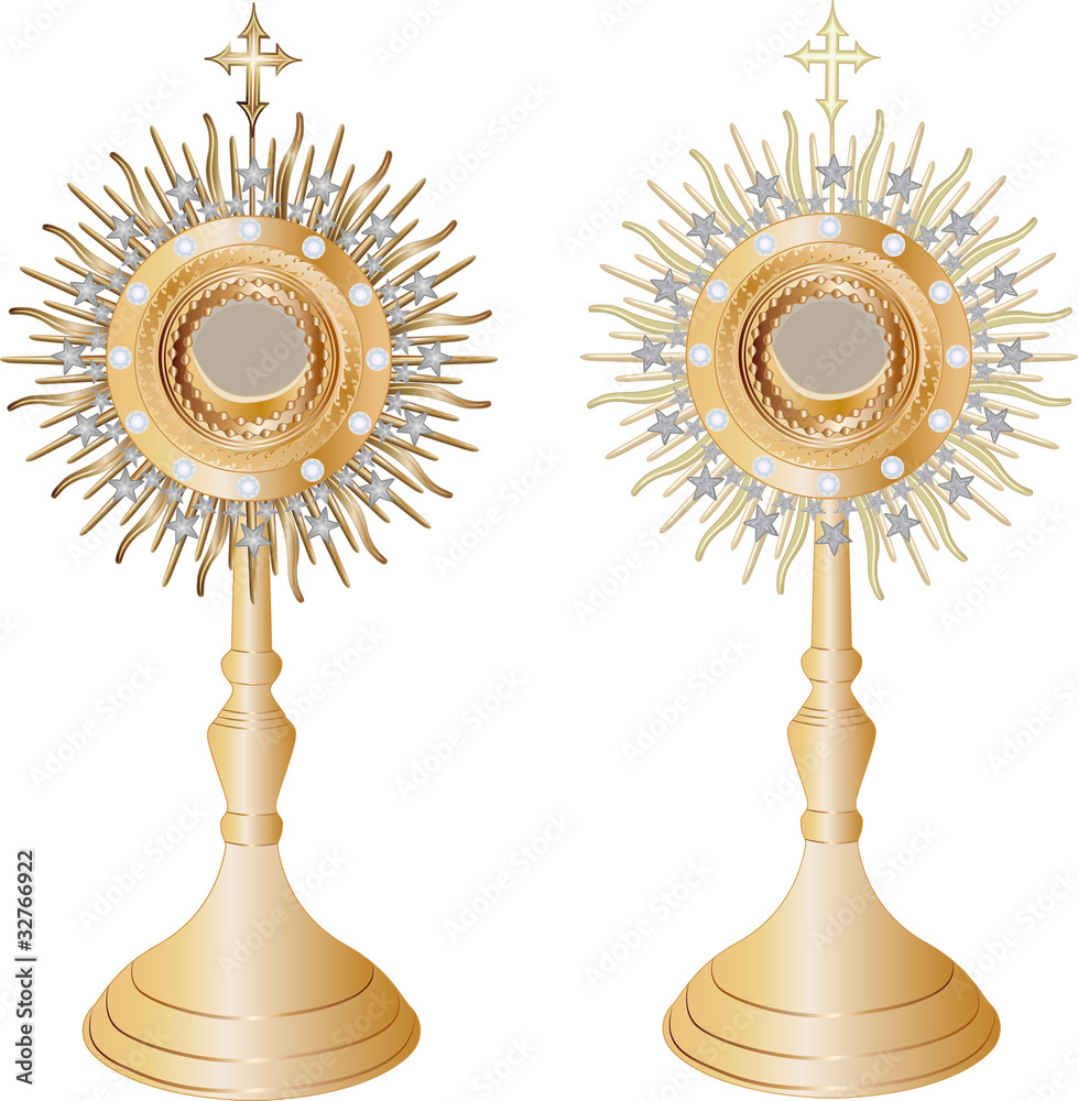 Monstrance Vector