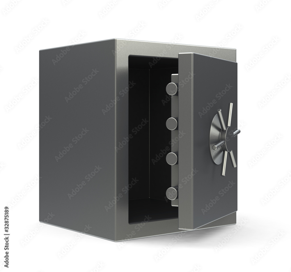Der offene Tresor Stock-Illustration | Adobe Stock
