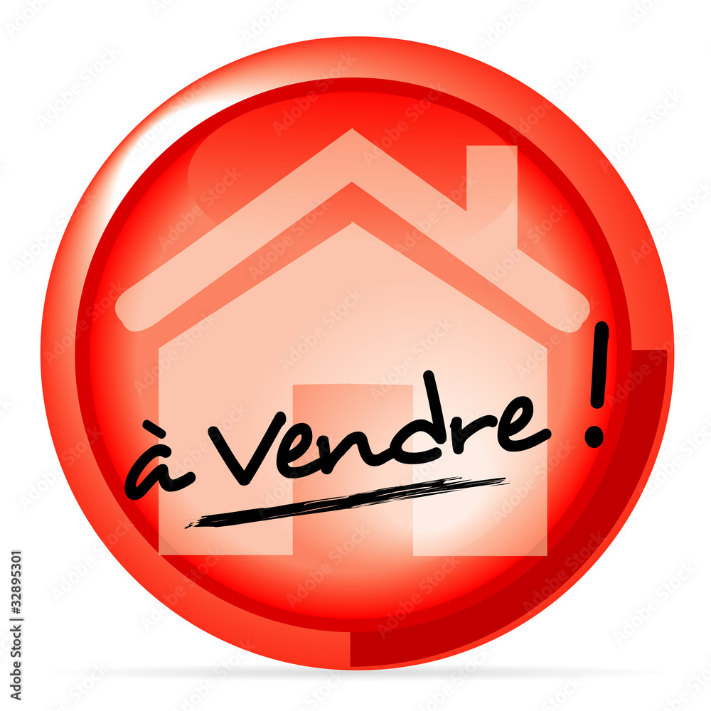 icône maison à vendre Stock Vector | Adobe Stock