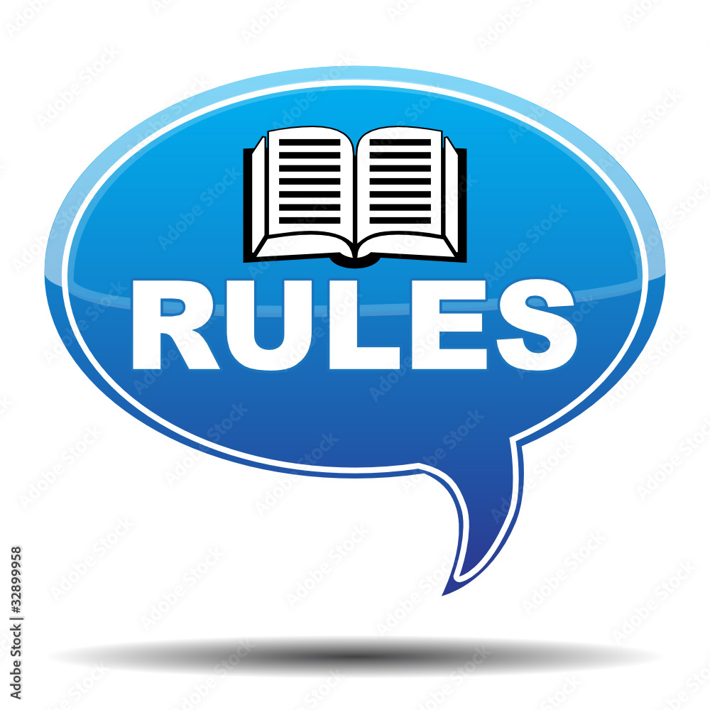 RULES ICON Stock Vector | Adobe Stock