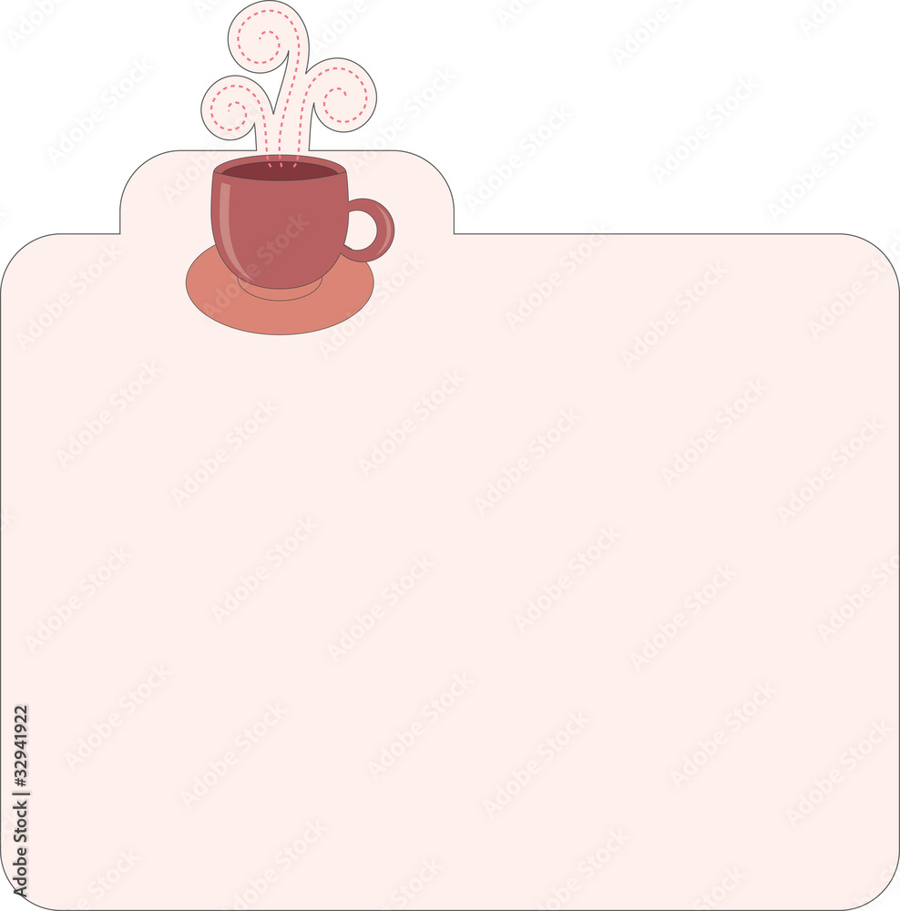 Recipe template for different type of coffee Stock Vector | Adobe Stock