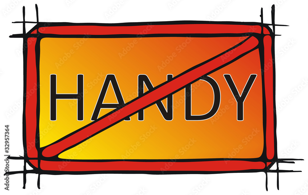 Zeichen: Handyverbot Stock-Illustration | Adobe Stock