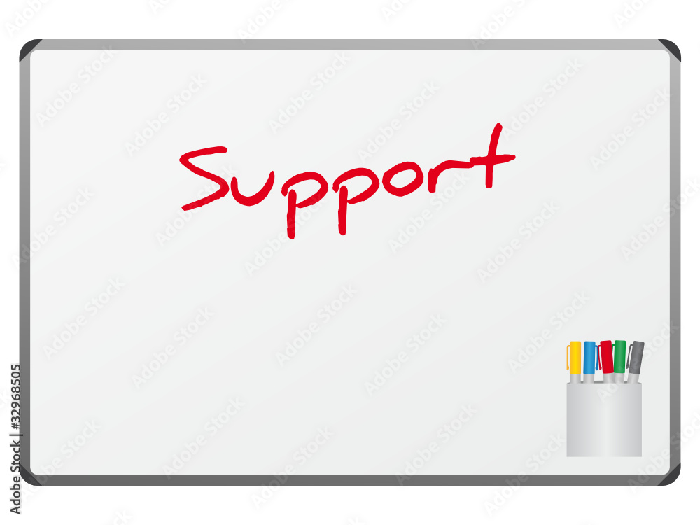 Support Stock Vector | Adobe Stock