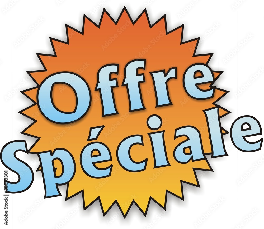 Vecteur Stock étiquette offre spéciale | Adobe Stock