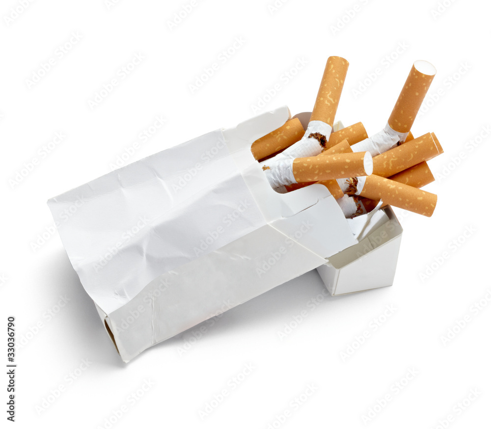 cigarette box smoking Stock Photo | Adobe Stock
