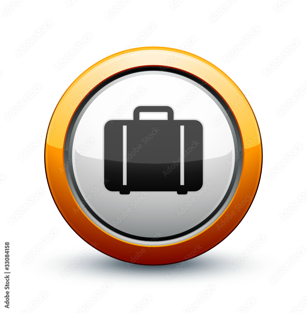 icône valise sac Stock Vector | Adobe Stock