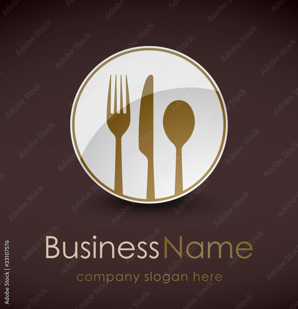logo restaurant Stock Vector | Adobe Stock