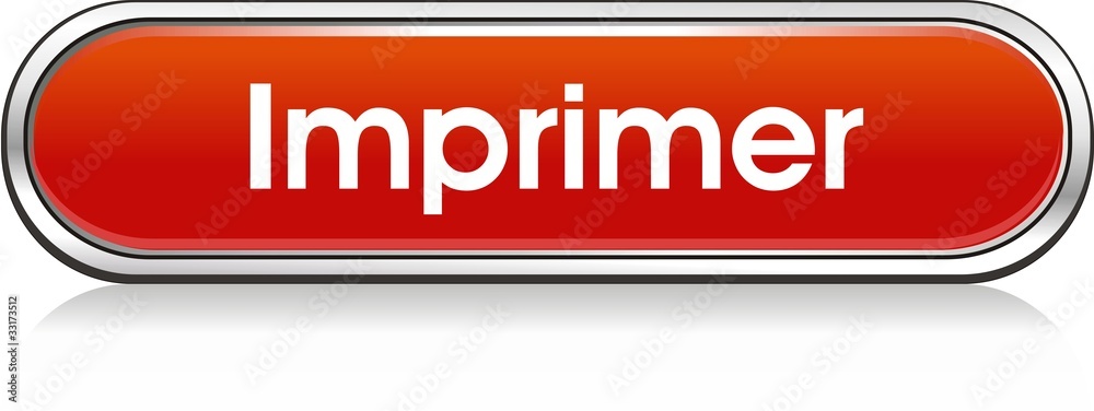 bouton imprimer Stock Vector | Adobe Stock
