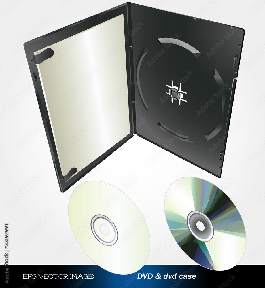 eps Vector image:DVD & dvd case Stock Vector | Adobe Stock