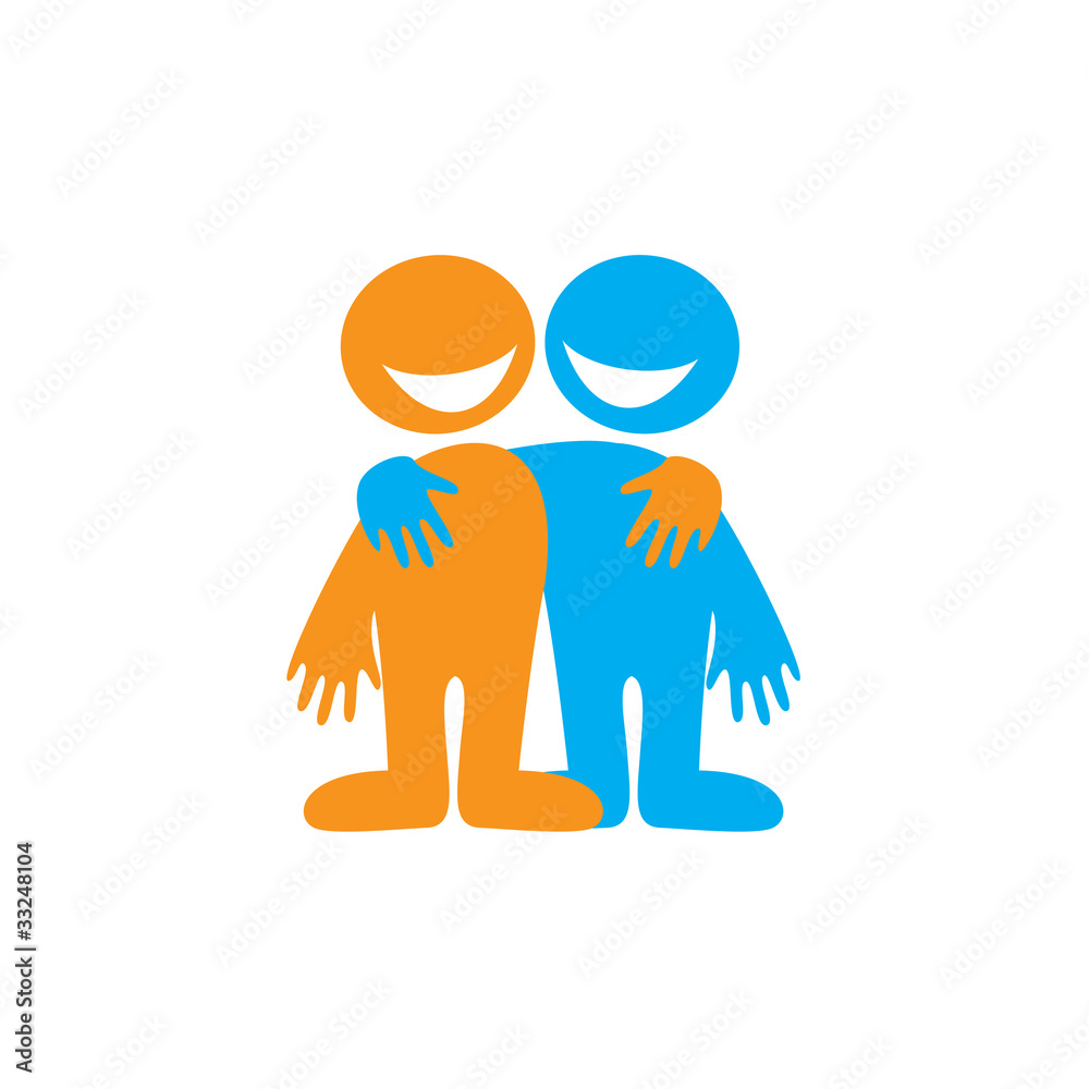 Friendship Stock Vector | Adobe Stock