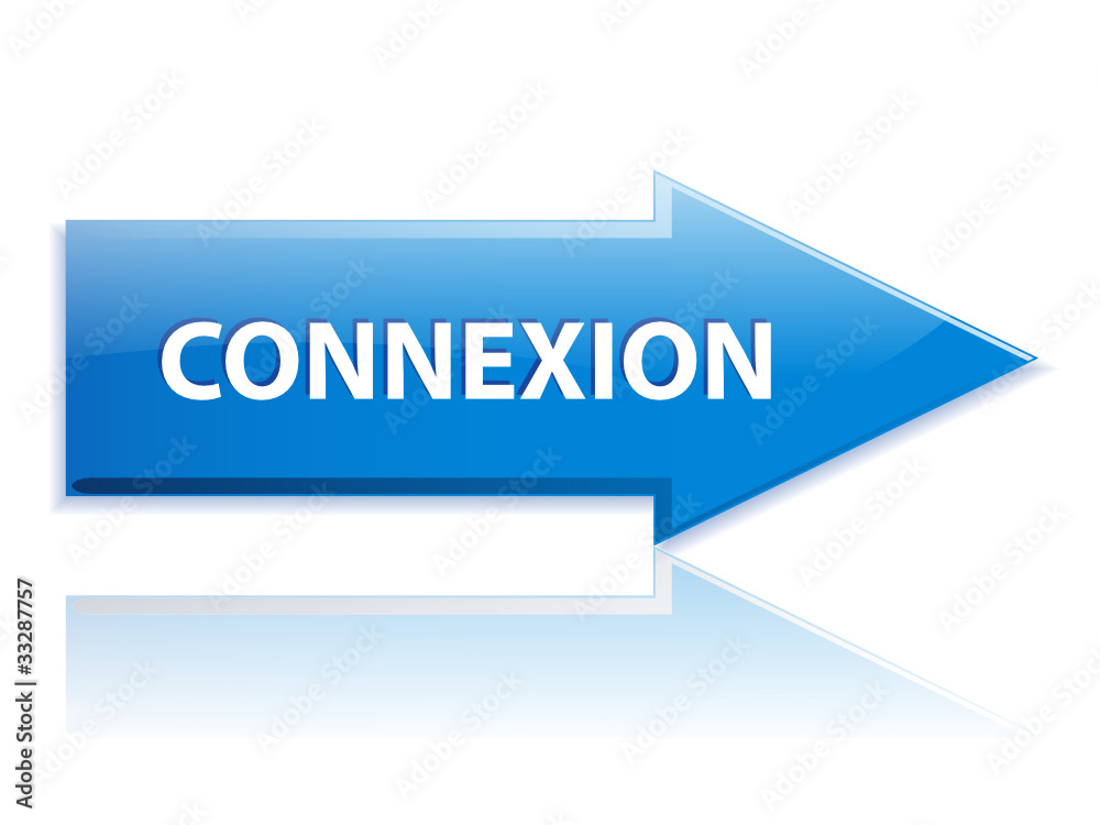 Vecteur Stock Bouton Web "CONNEXION" (se connecter accès internet ...