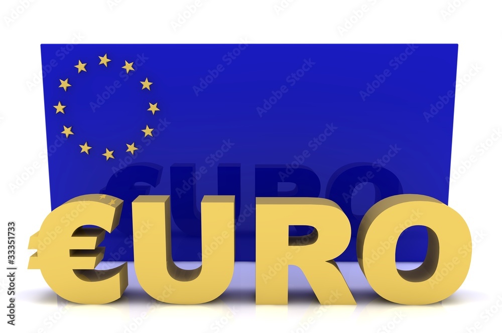 Euro-Symbol Stock Illustration | Adobe Stock