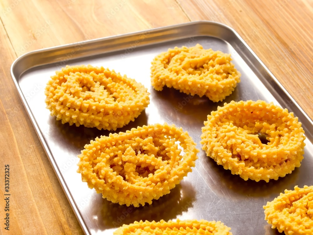 tray of traditional indian snack Stock Photo | Adobe Stock