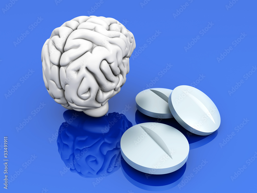 Psychopharmaka Stock-Illustration | Adobe Stock