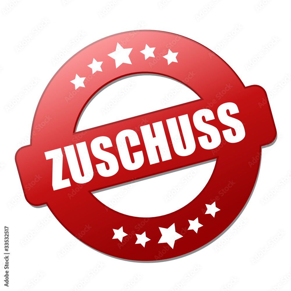 ZUSCHUSS Stock-Vektorgrafik | Adobe Stock