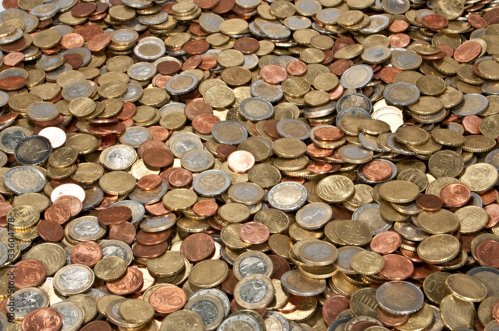 Geldhaufen Stock-Foto | Adobe Stock