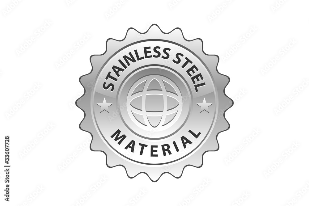 Stainless Steel Material Stock Vector | Adobe Stock