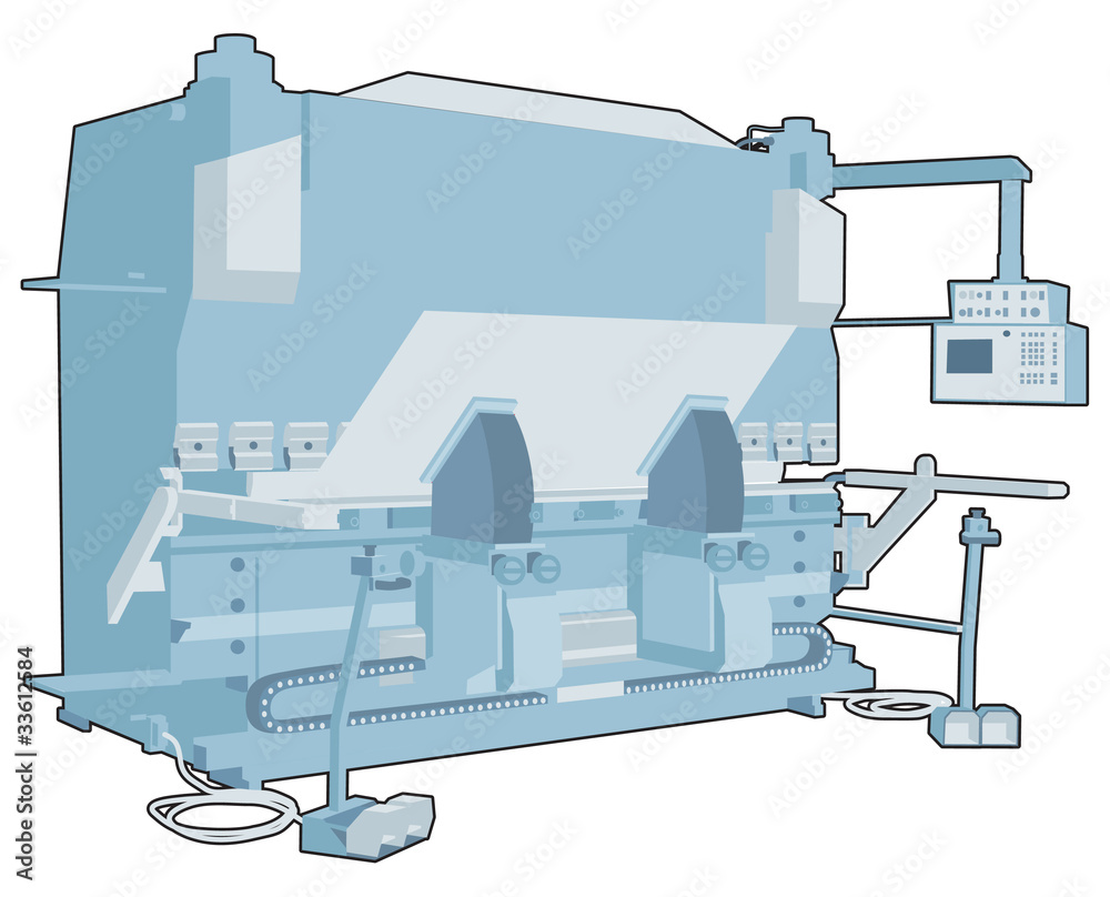 Factory Machine Vector