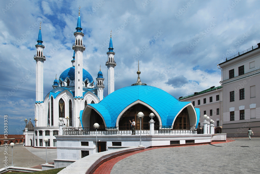 Kul Sharif mosque Stock Photo | Adobe Stock