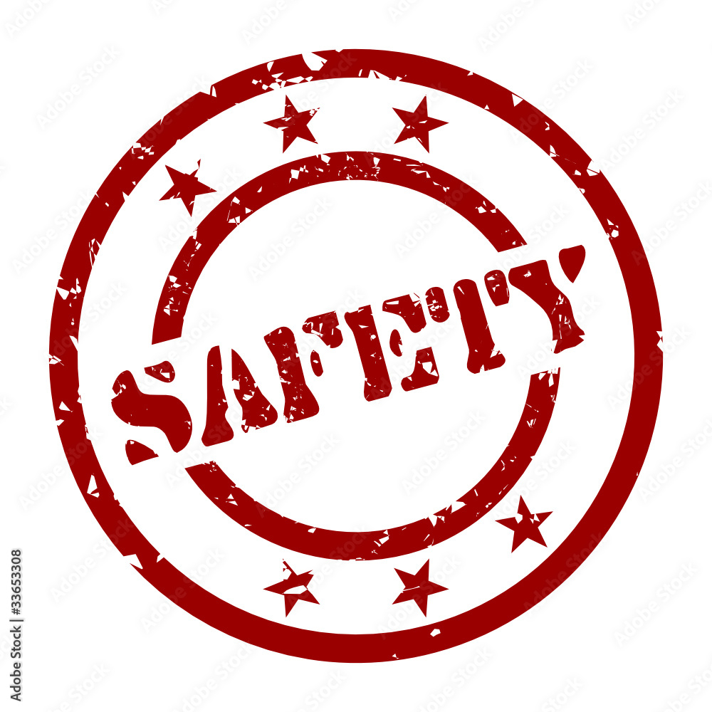 stamp safety I Stock Vector | Adobe Stock