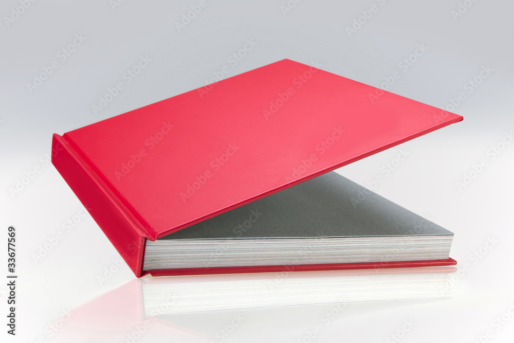 Plain Red Book Cover