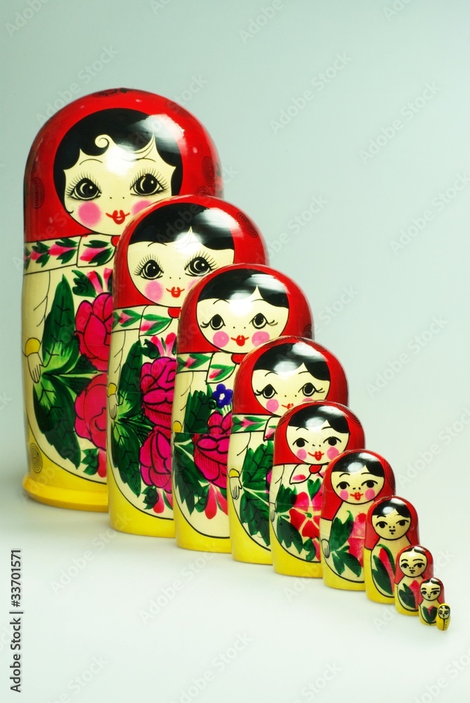 Matroschkas Stock-Foto | Adobe Stock