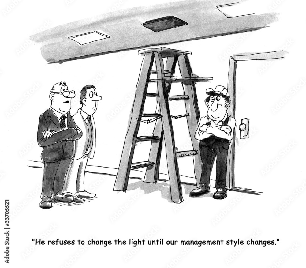 Change Management Cartoon