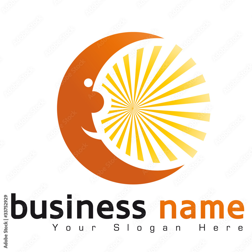 logo lune Stock Vector | Adobe Stock