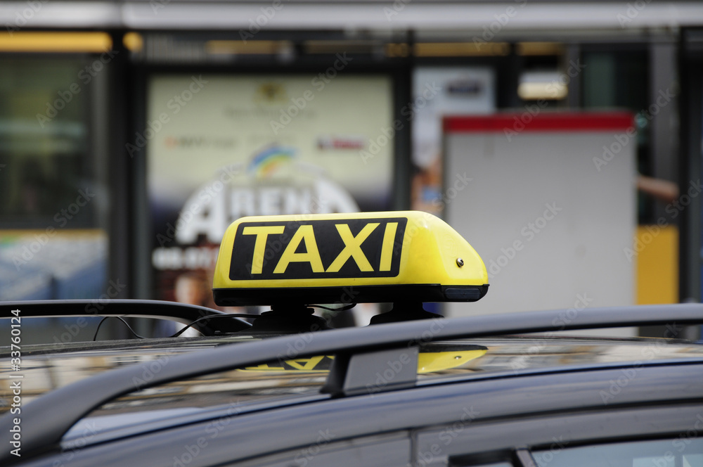 Taxistand Stock Photo | Adobe Stock