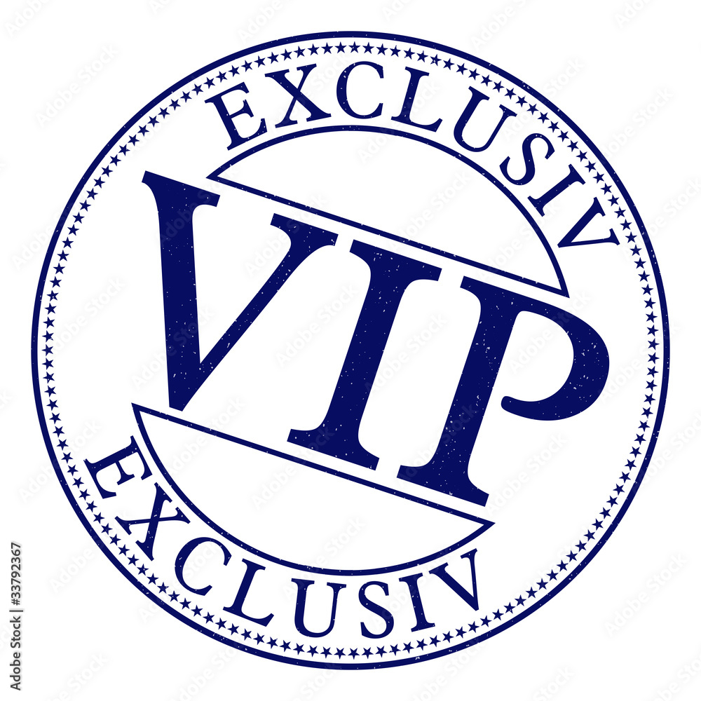 vip exclusiv button stempel Stock-Illustration | Adobe Stock
