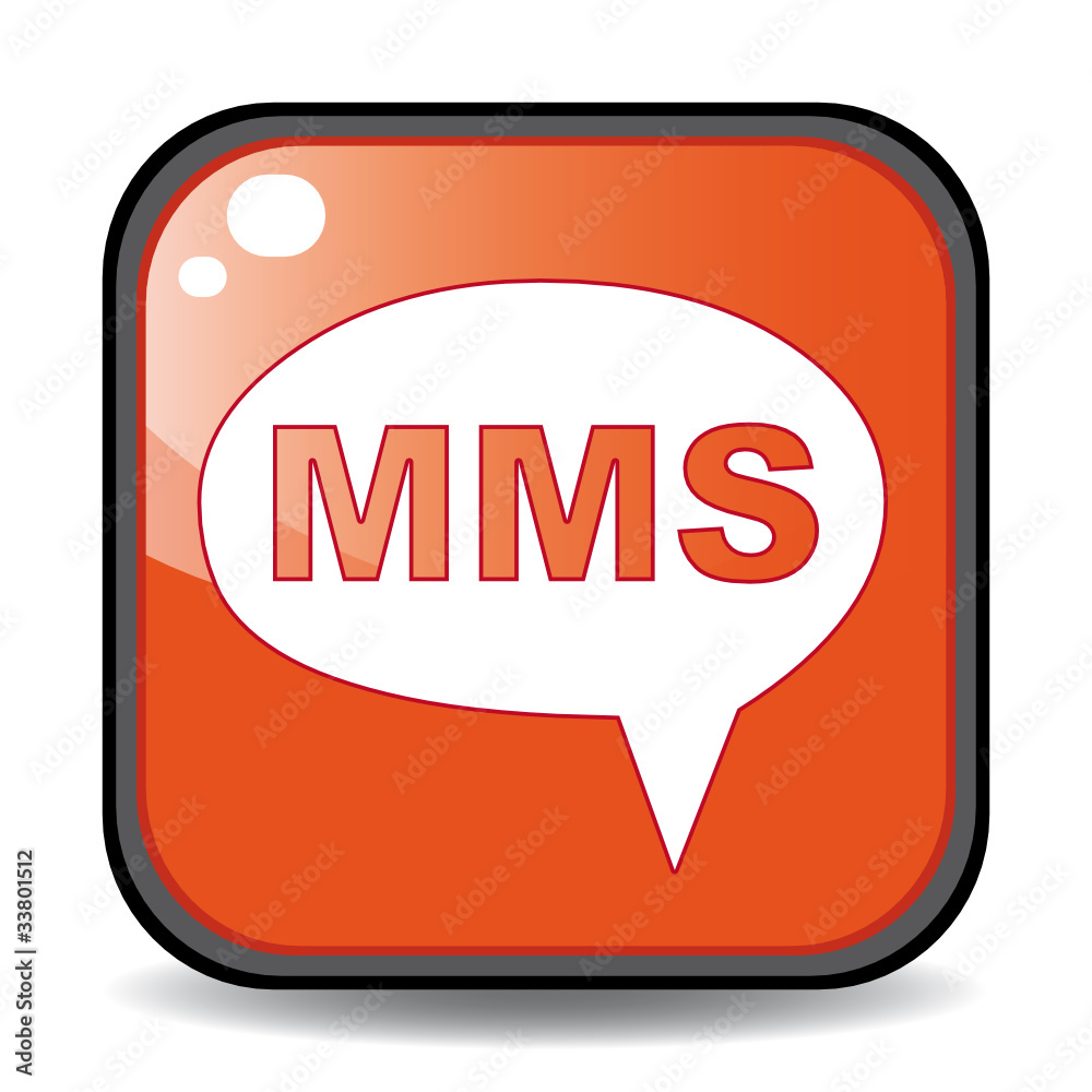 MMS ICON Stock Vector | Adobe Stock