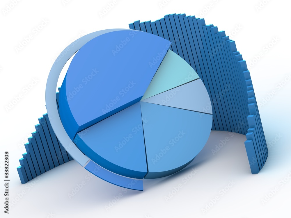 grafik diagramm Stock Illustration | Adobe Stock