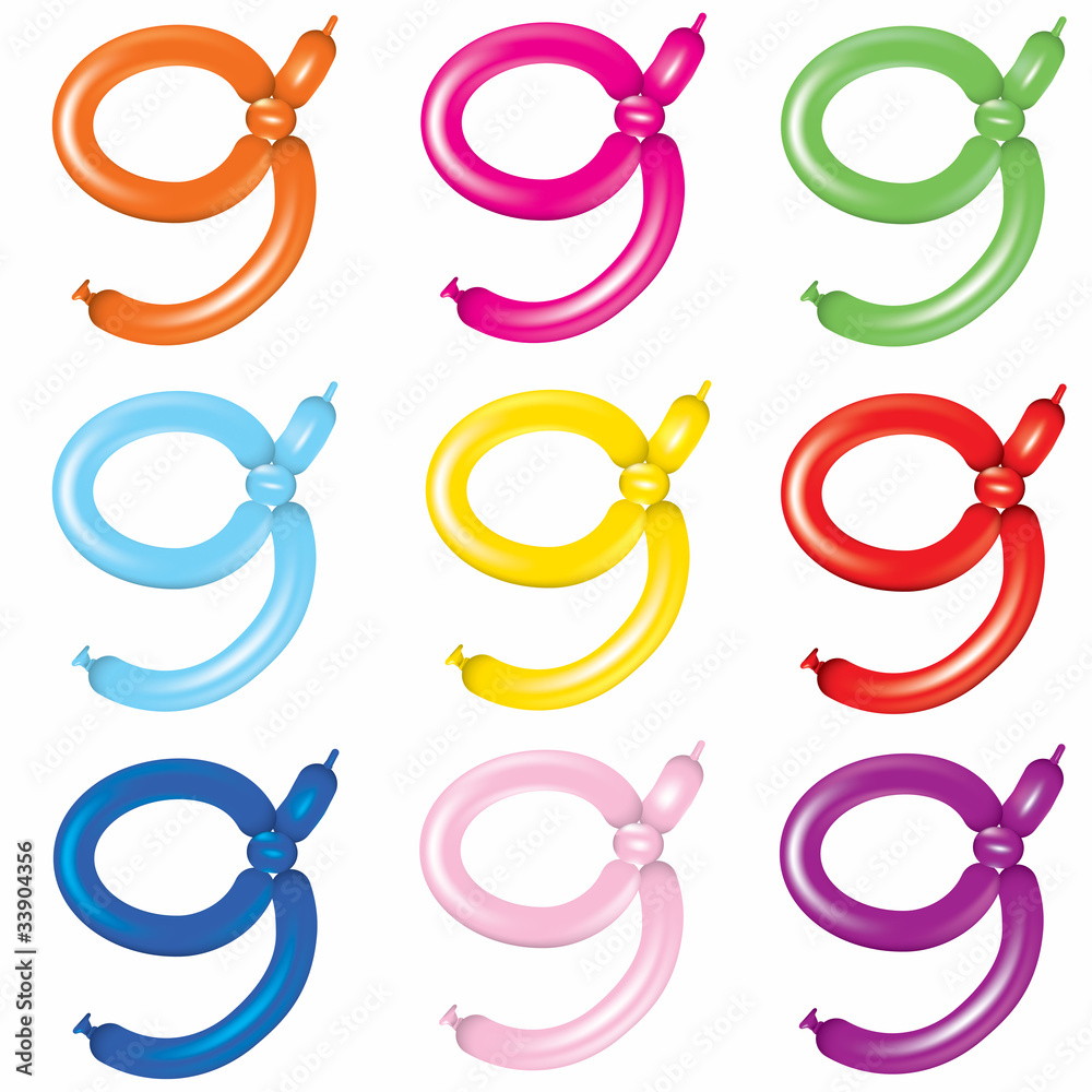 numero 9 vector de Stock | Adobe Stock