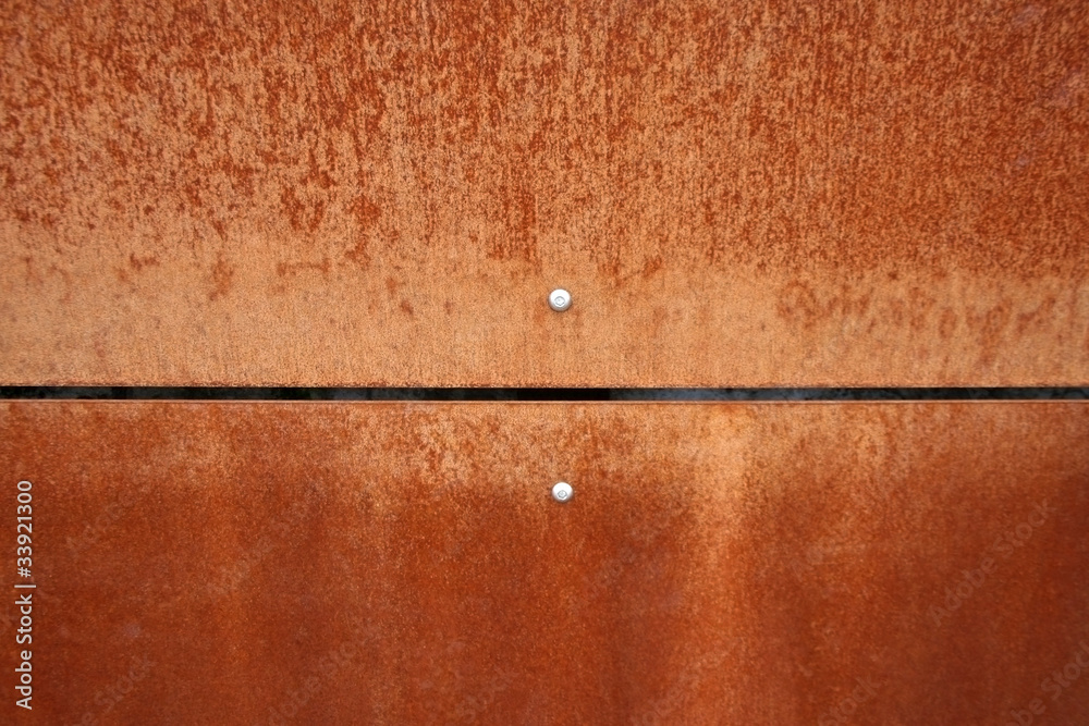 Rostige Metallplatte Stock-Foto | Adobe Stock