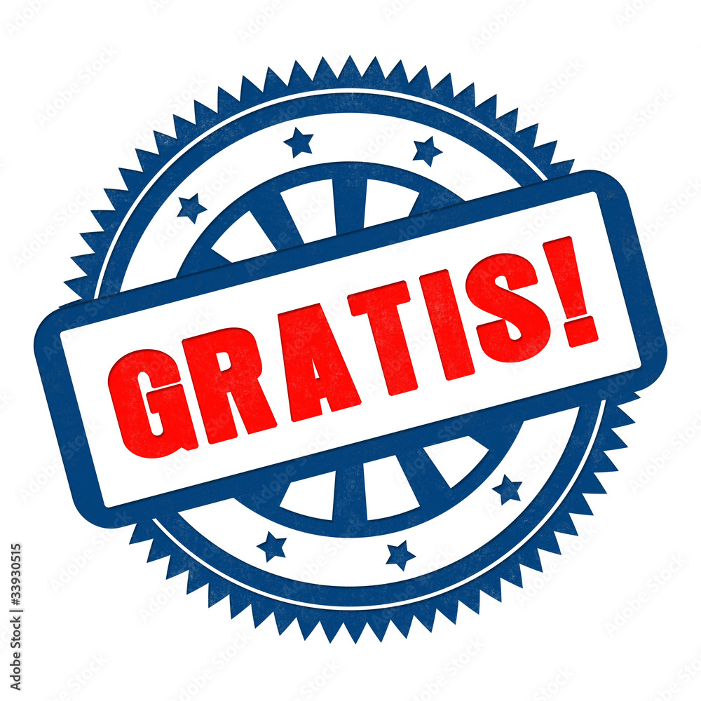 GRATIS! stempel Stock Illustration | Adobe Stock