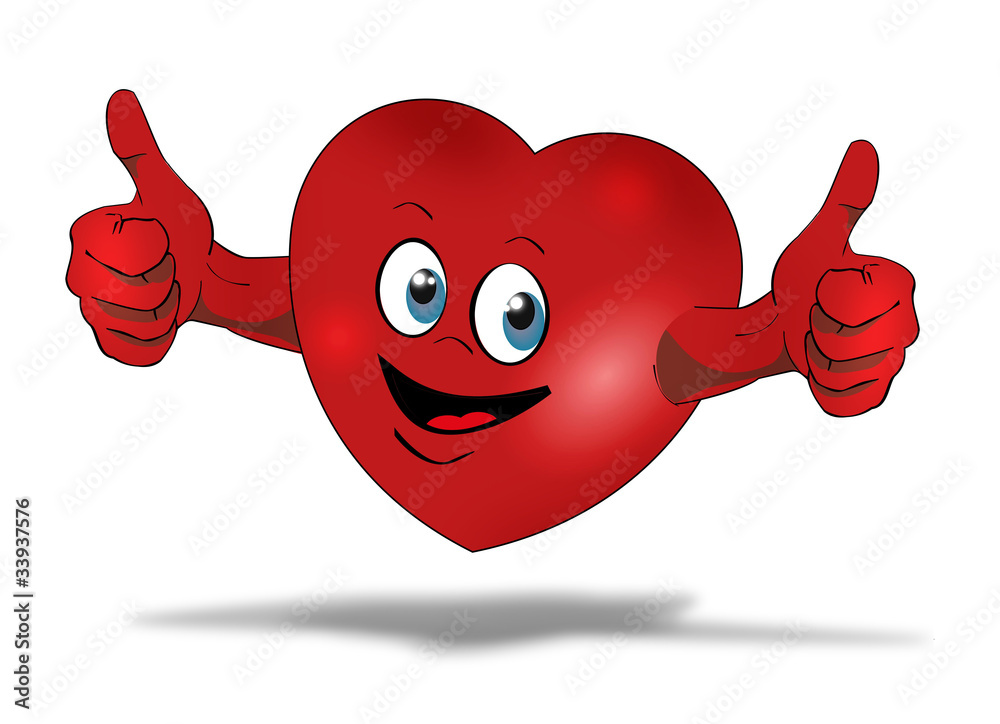 corazon sano Stock Vector | Adobe Stock