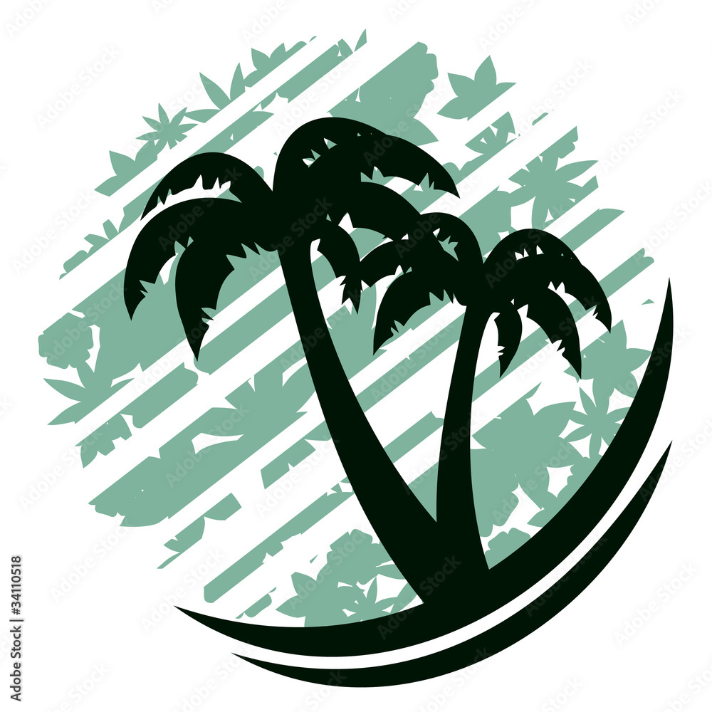 Palmeras vector de Stock | Adobe Stock