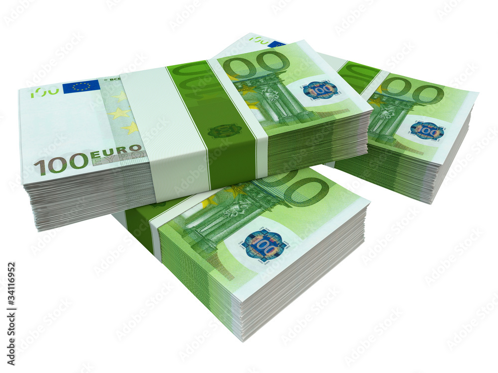 Geldhaufen Stock-Illustration | Adobe Stock