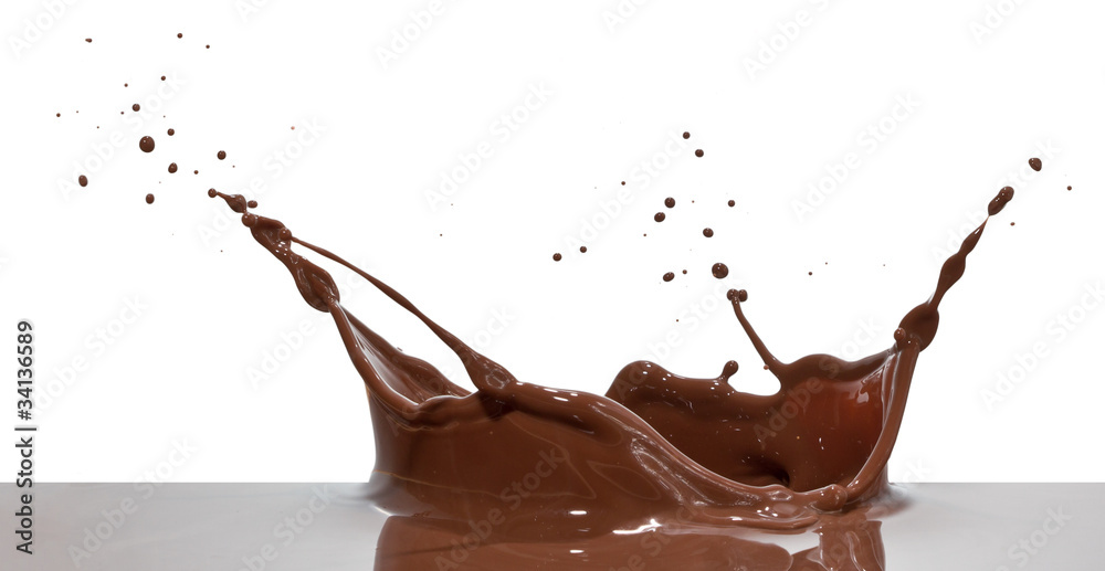 chocolate splash Stock Photo | Adobe Stock