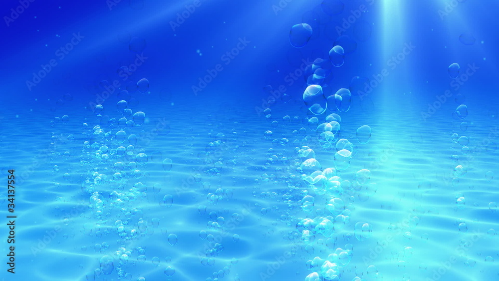 Sea bubble HD Stock Video | Adobe Stock