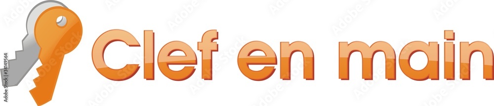 pictogramme clef en main Stock Vector | Adobe Stock