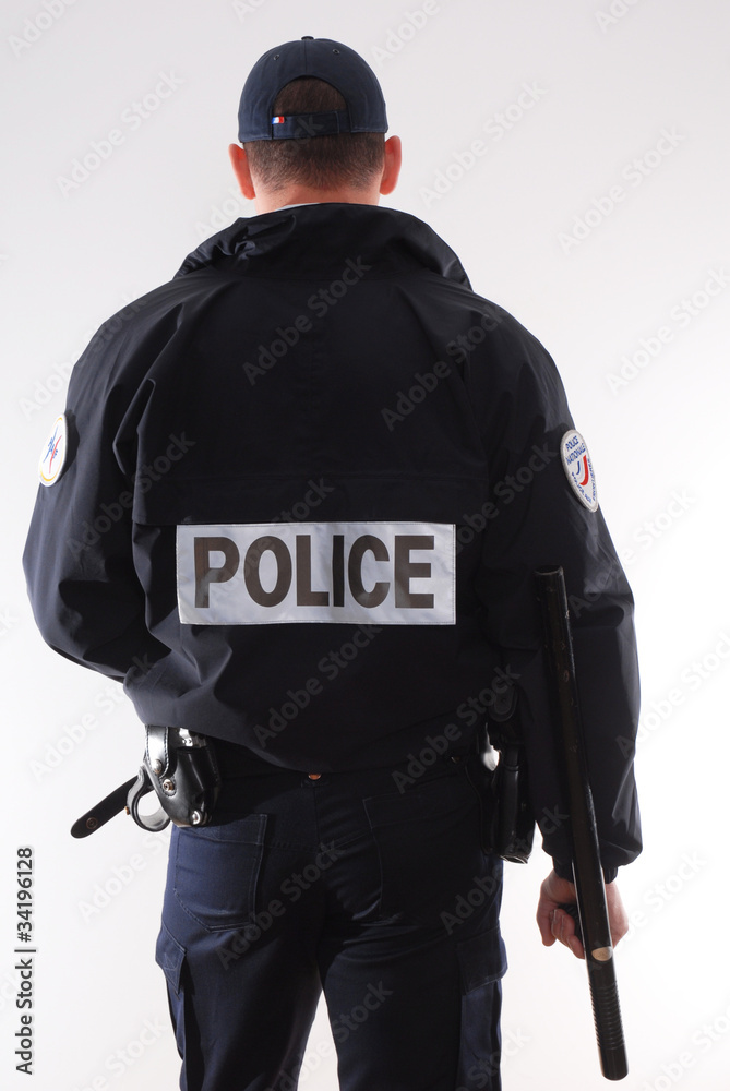 policier tonfa arme sécurité foto de Stock | Adobe Stock